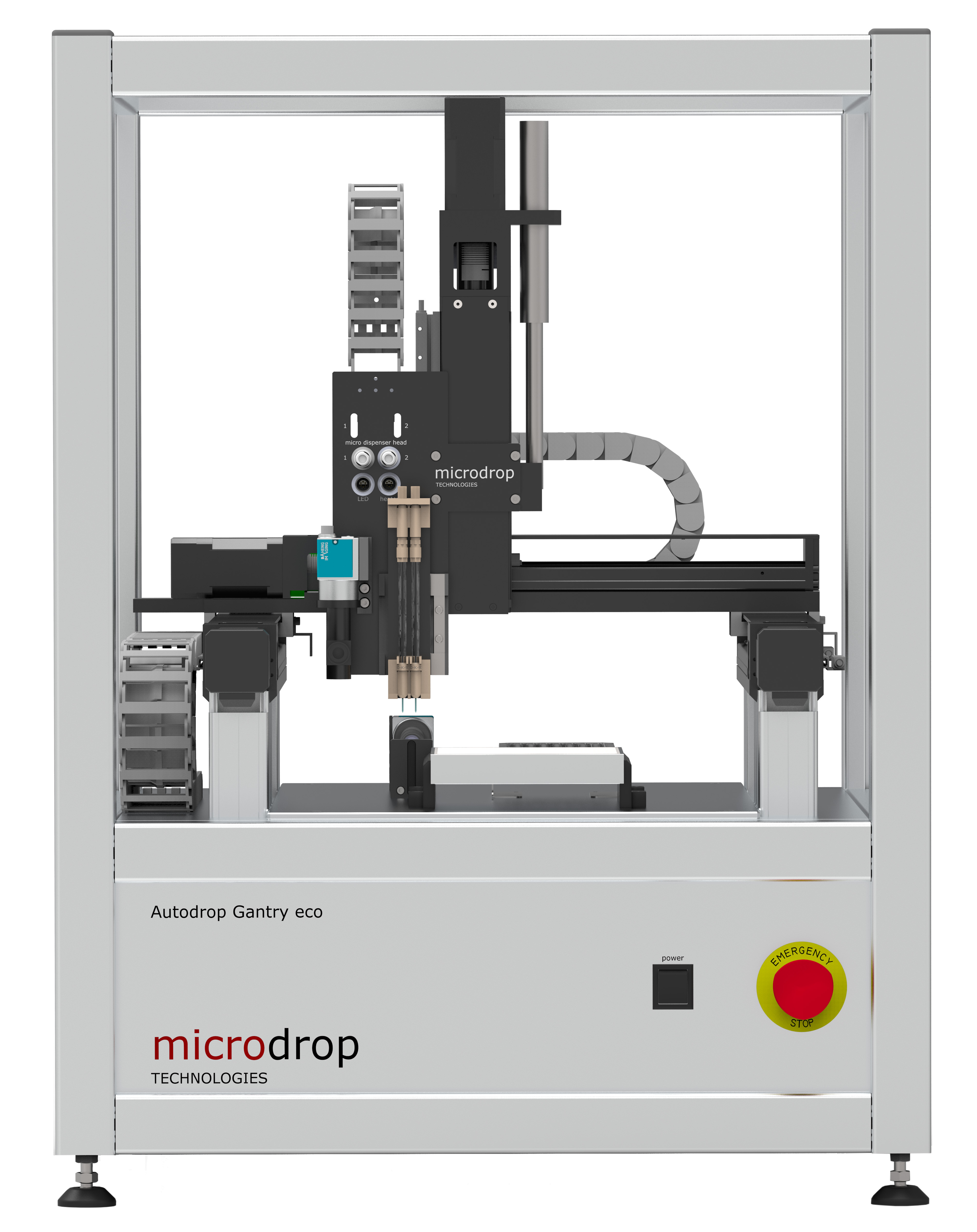 Microarray Printing Biochip Spotting On Autodrop Positioning Systems Microdrop Technologies Gmbh